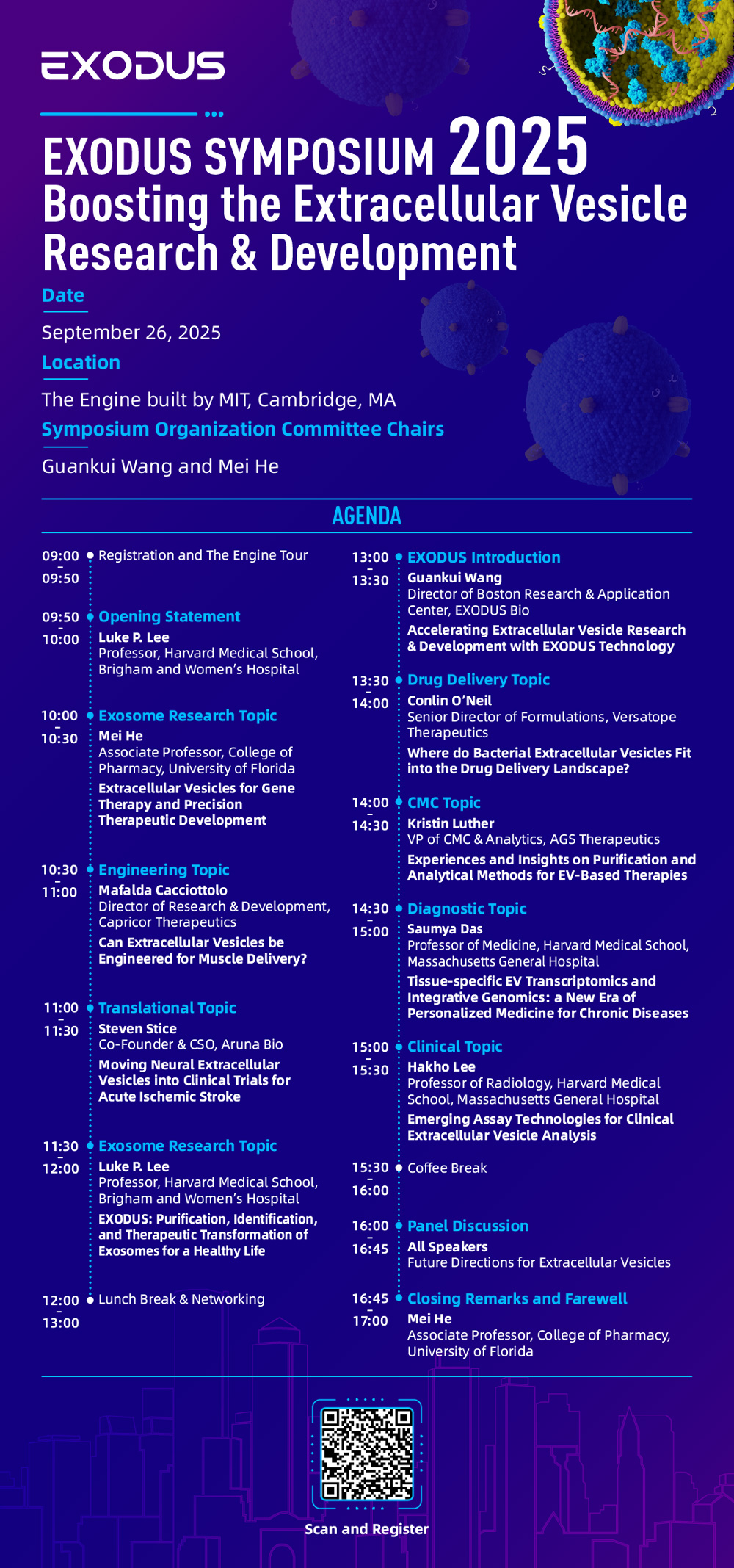 Join Us at the EXODUS Symposium 2025 Boosting the Extracellular Vesicle ...